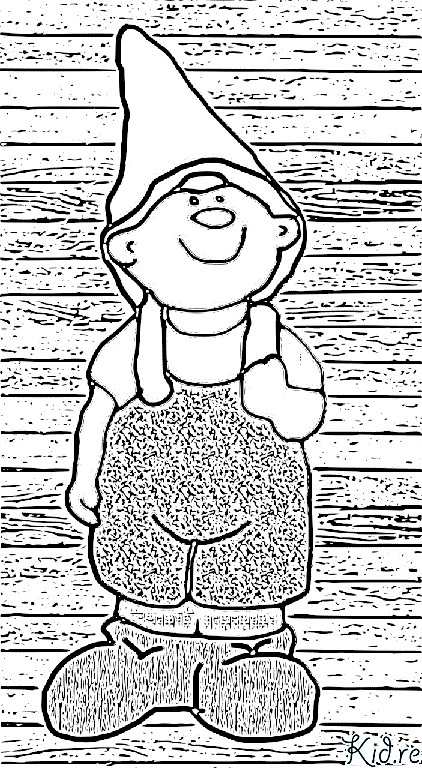 Dwarfs Coloring pages to print