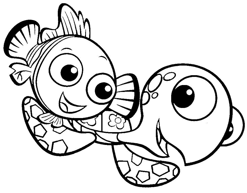 Finding nemo Coloring pages to print
