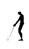 Golf Gambar Animasi Gif